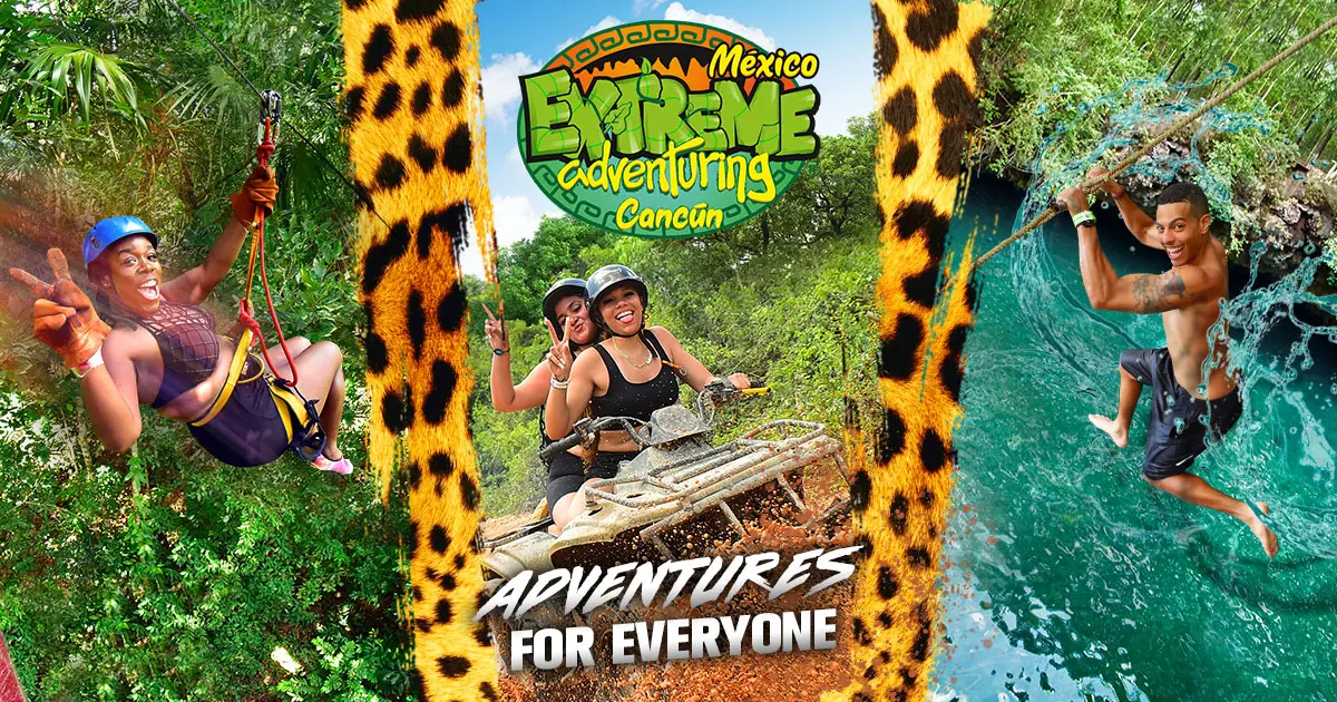 Extreme Adventuring Cancun: Ecopark in Cancun